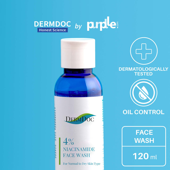 DermDoc Face Wash Range | Cruelty Free, Paraben Free, Sulphate Free