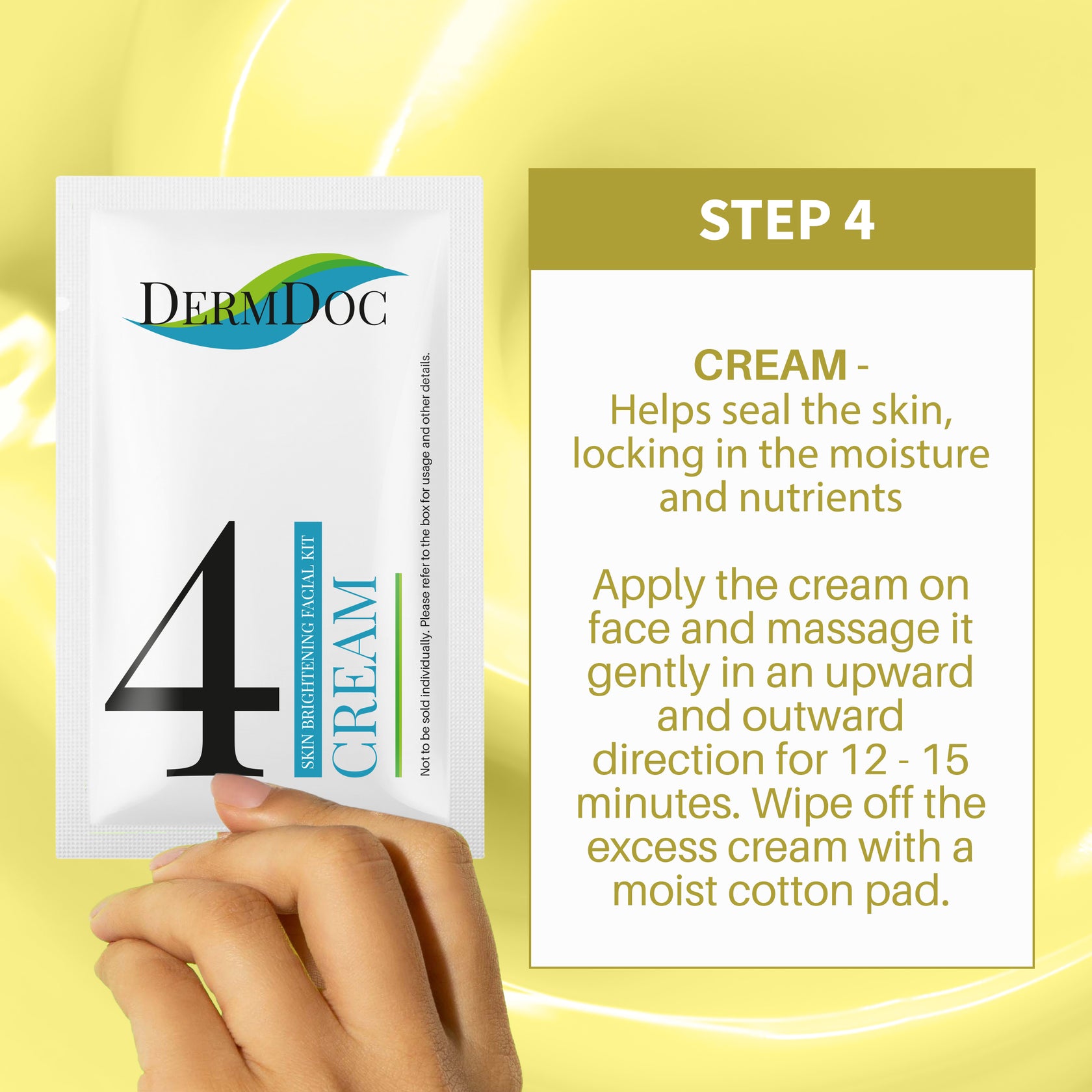 Buy Skin Brightening Facial Kit with Ascorbic Acid (33 g) – DermDoc